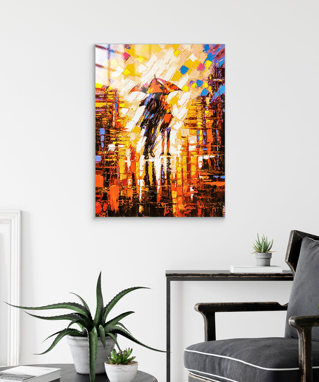 Abstract Glass Paintings – Flair Glass