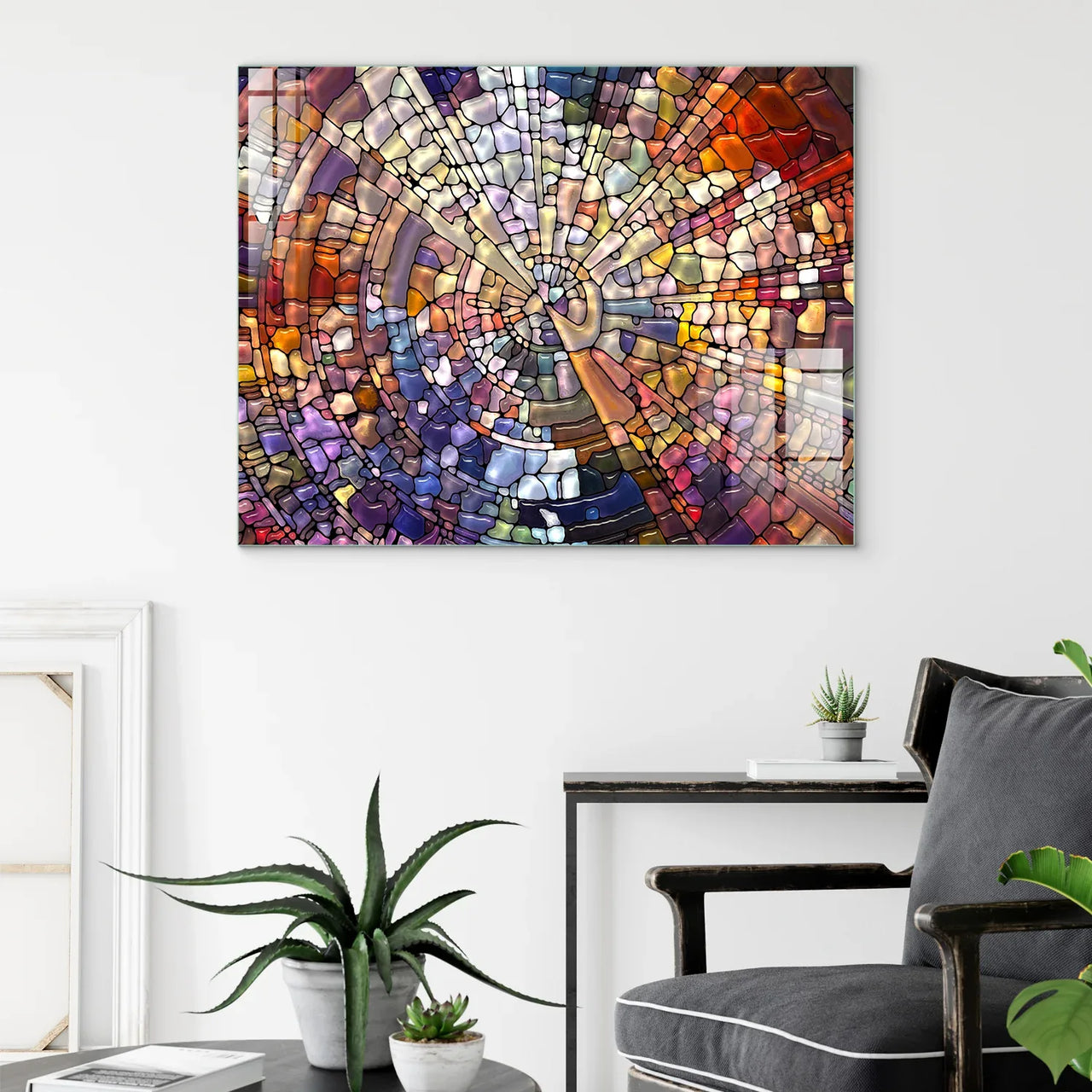 Digital Glass Prints: Infinite Mosaics Art on Glass Paintings – Flair Glass