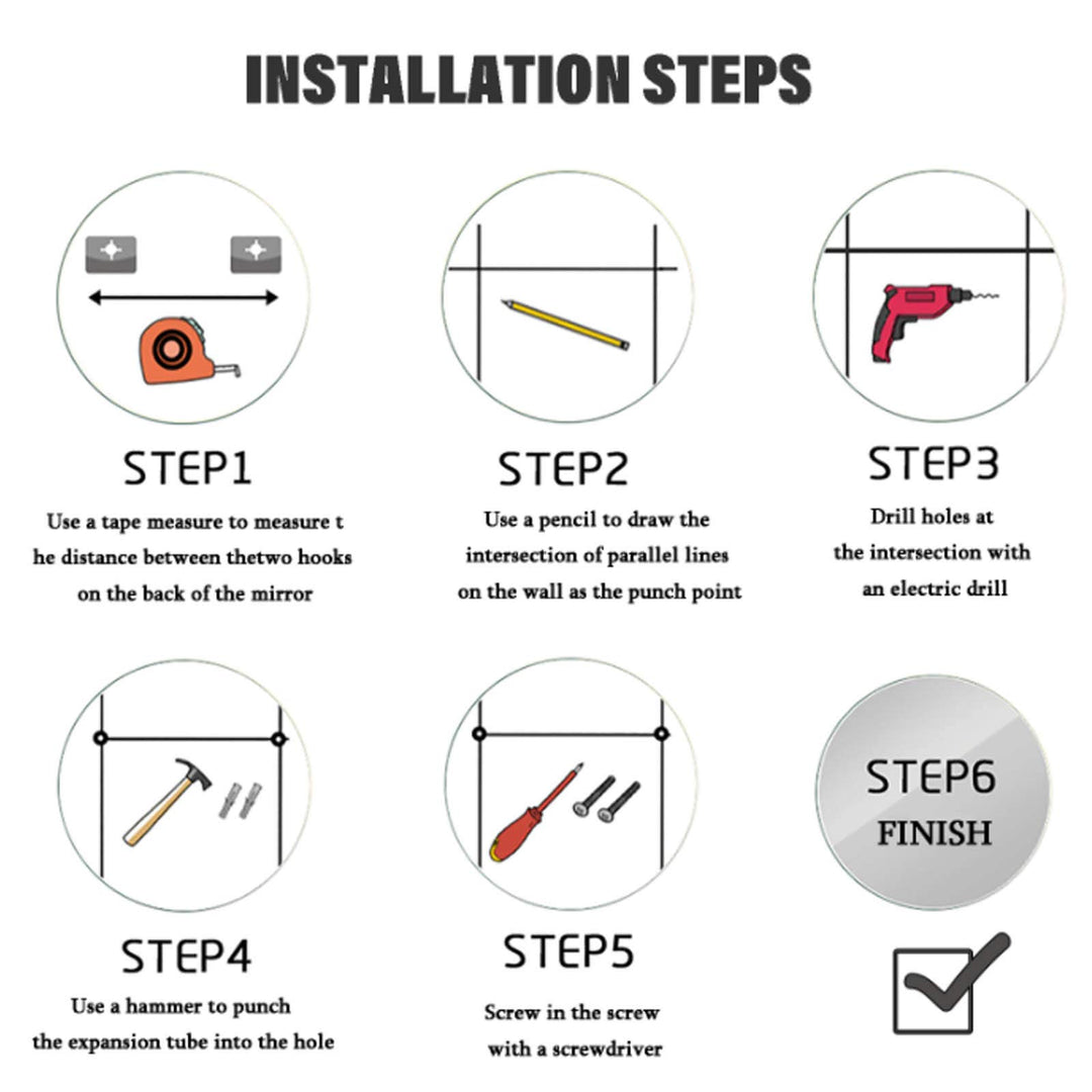 Cut Edge Glow - Rectangular LED Mirror for Bathroom - Dual-Color ...