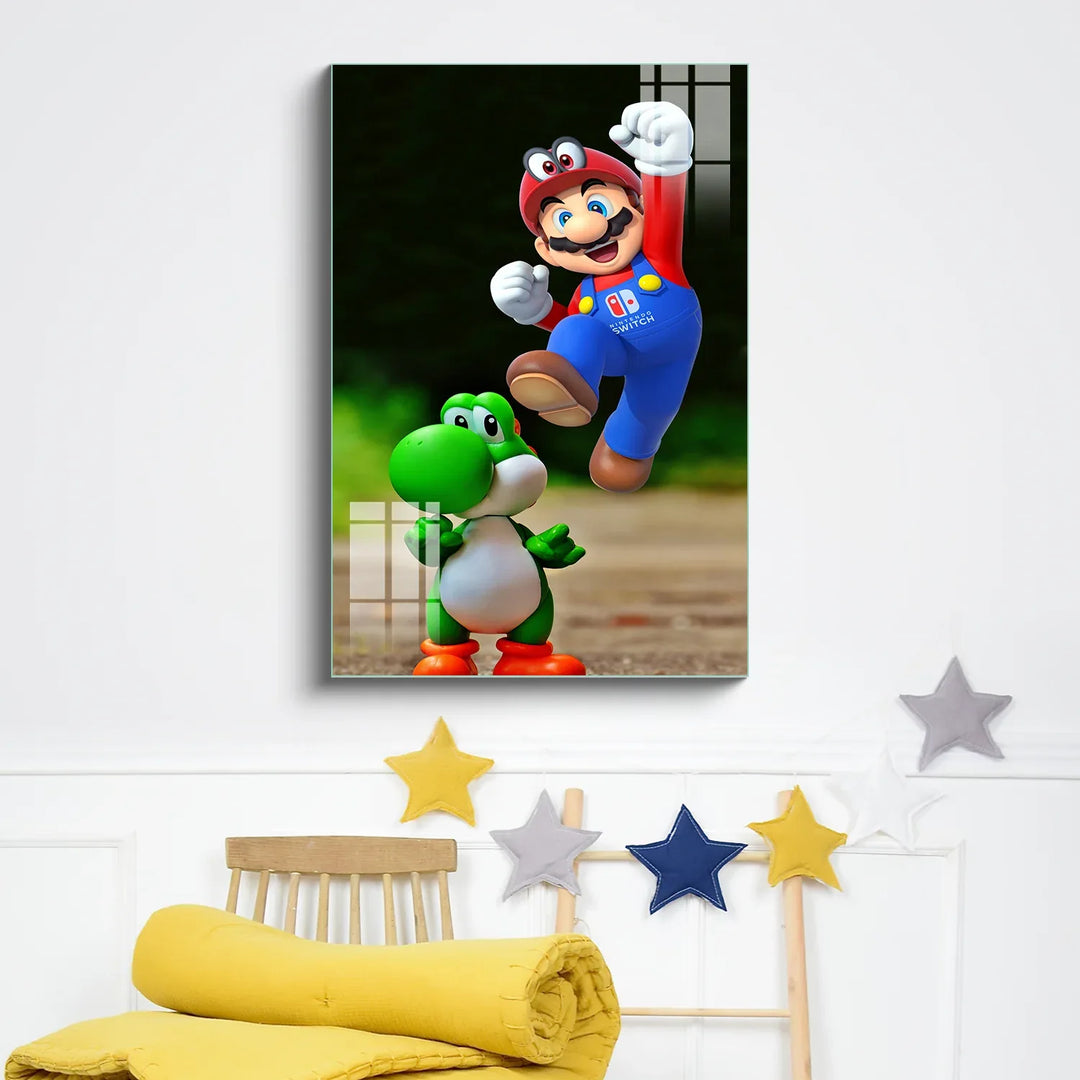 Frameless Beautiful Wall Painting for Home: Super Mario Fun Art – Flair ...