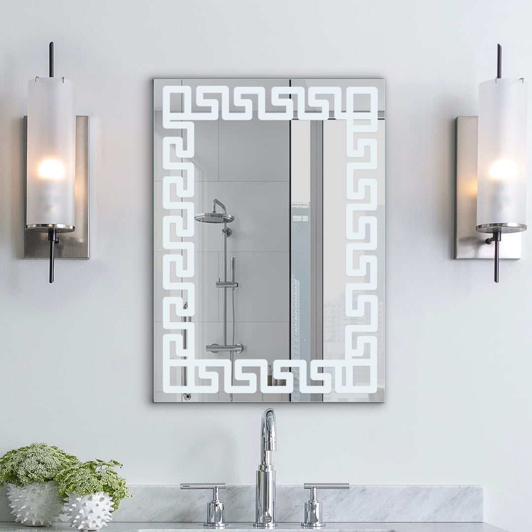 Frosted Designer Mirrors – Flair Glass
