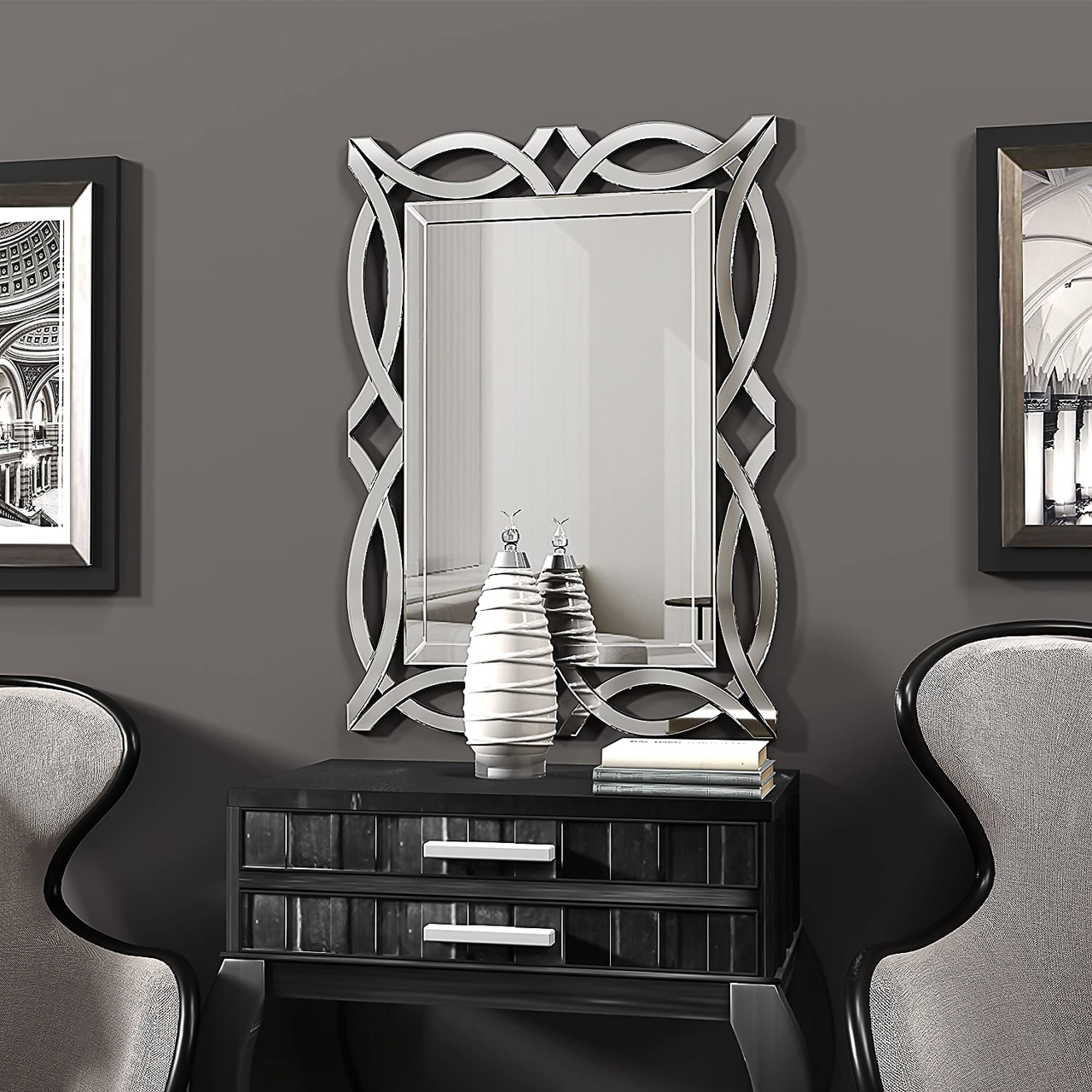 Elegant Designer Decorative Mirror – Flair Glass