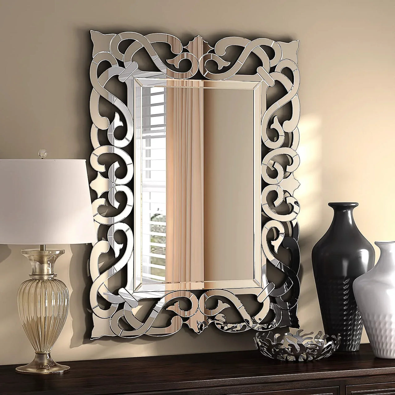 Tangled Designer Mirror – Flair Glass