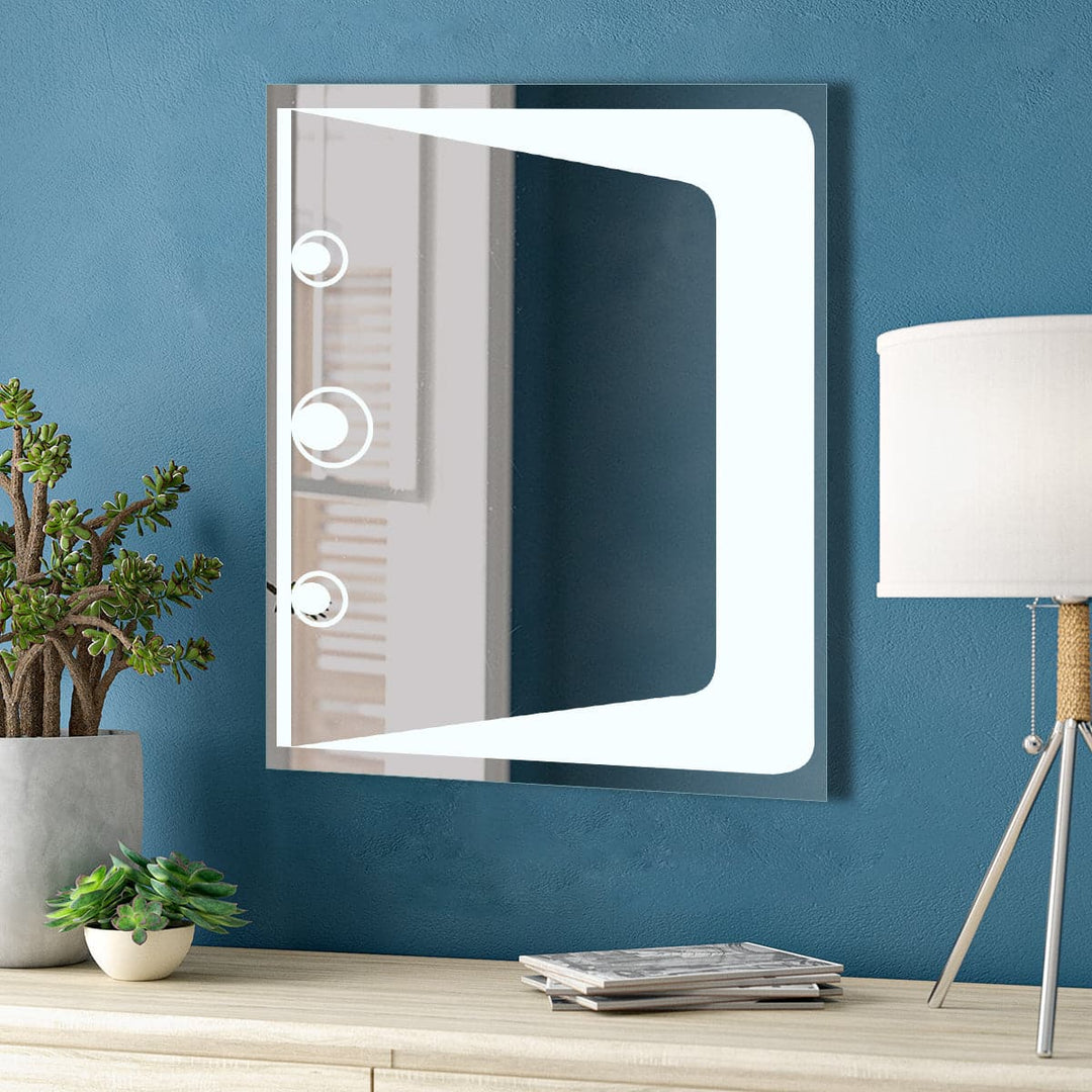 Whirl - Frameless Frosted Mirror – Flair Glass
