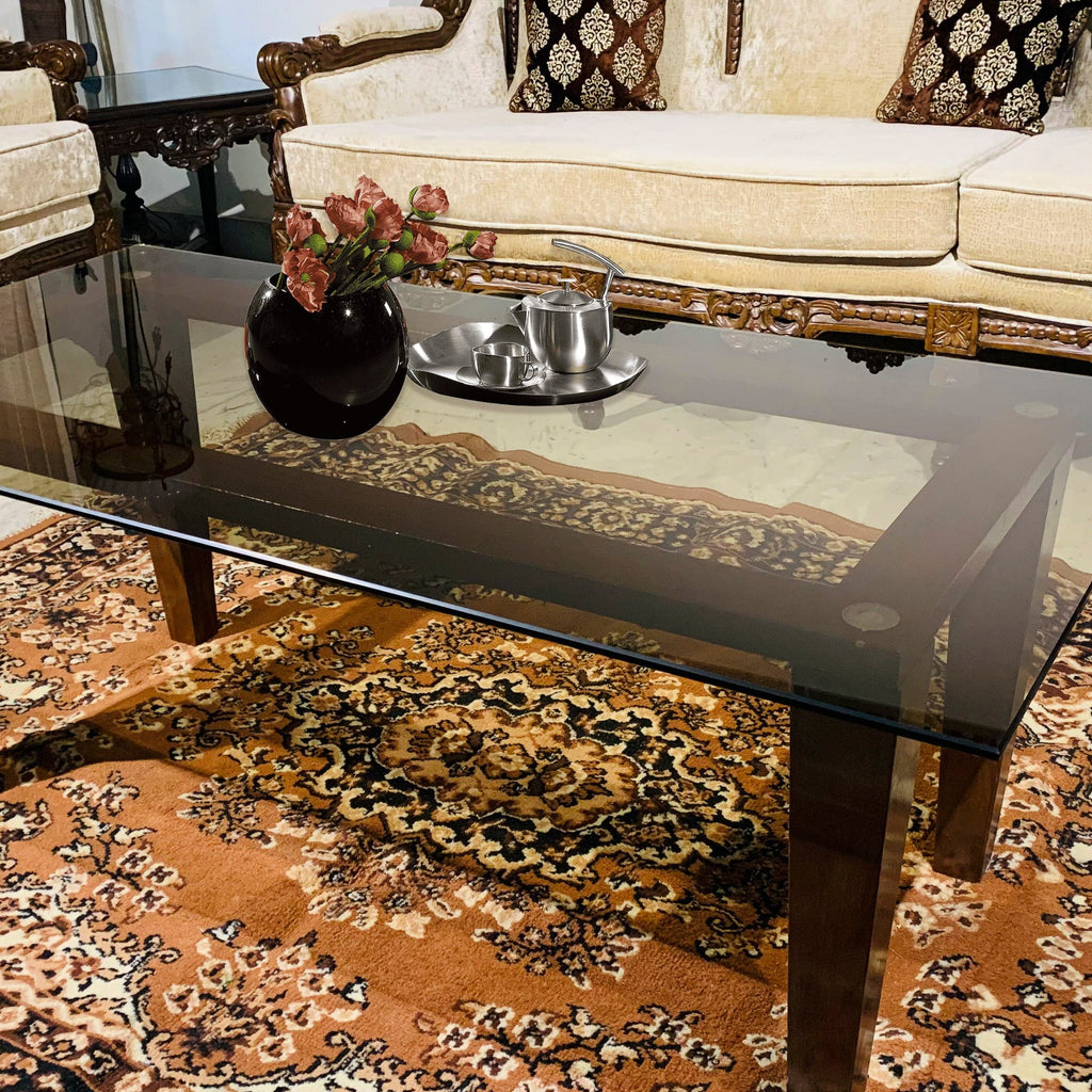 Bronze/Brown Tinted Glass Table (Saint-Gobain) – Flair Glass